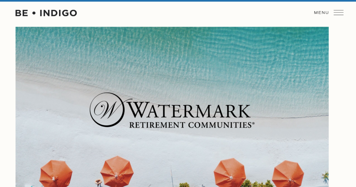 Be Indigo | Watermark Retirement Communities Case Study